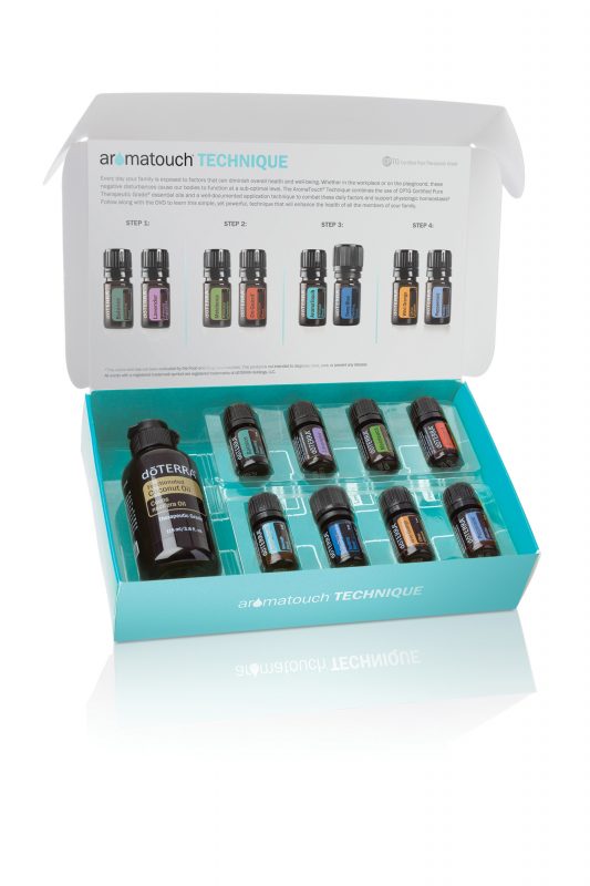AromaTouch® Technique Kit - blue doT Oils - doTerra
